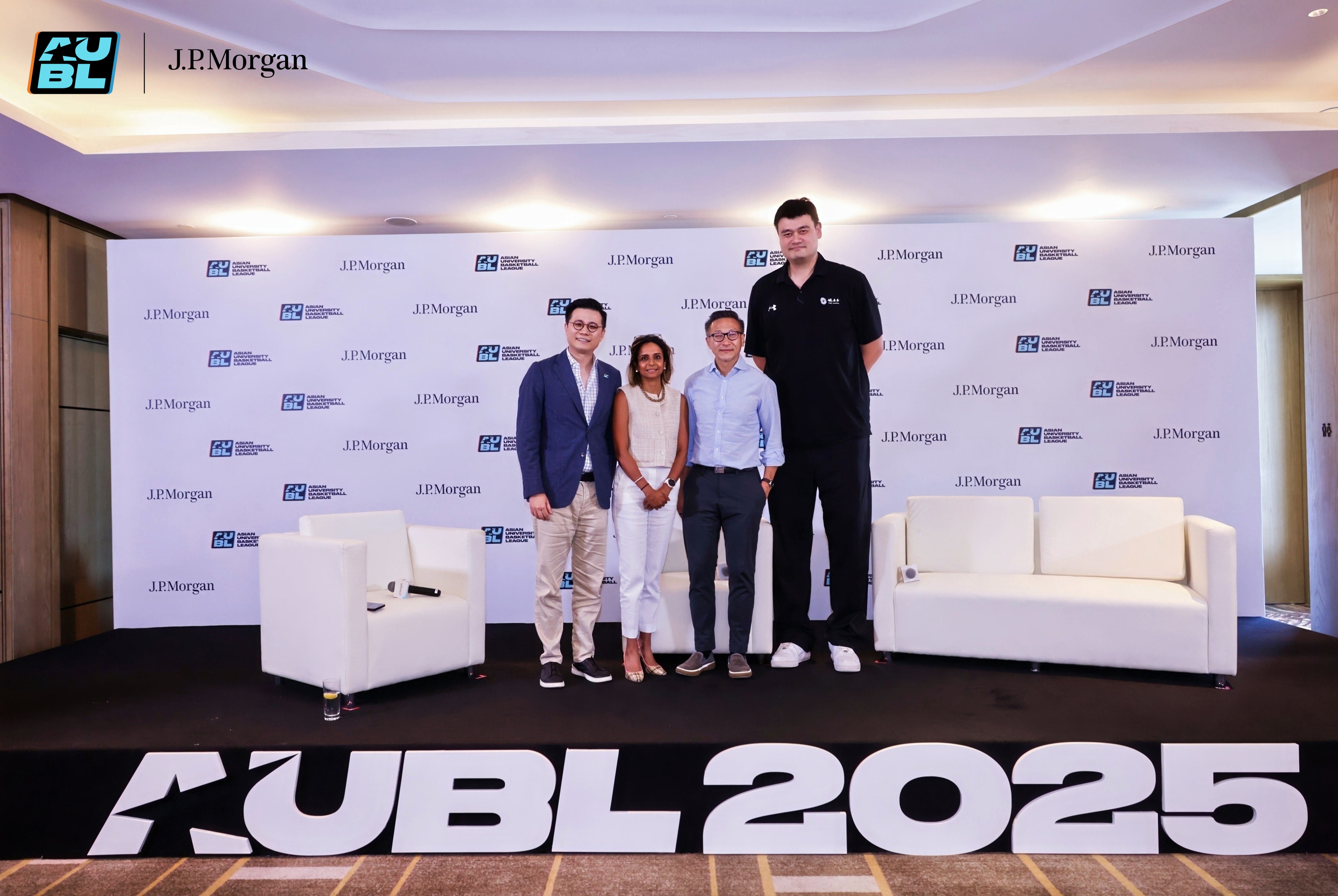 AUBL 2025: J.P. Morgan Hosts Fireside Chat with Joe Tsai and Yao Ming | AUBL